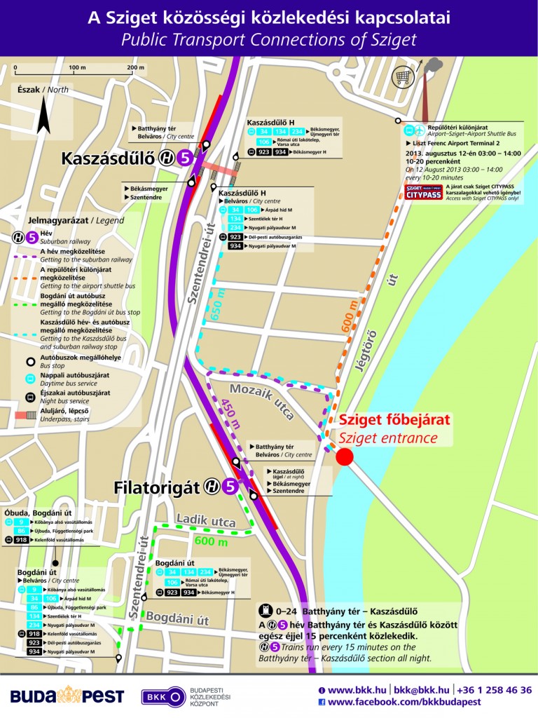 Take BKK’s public transport services to the Sziget Festival – Amdala.hu